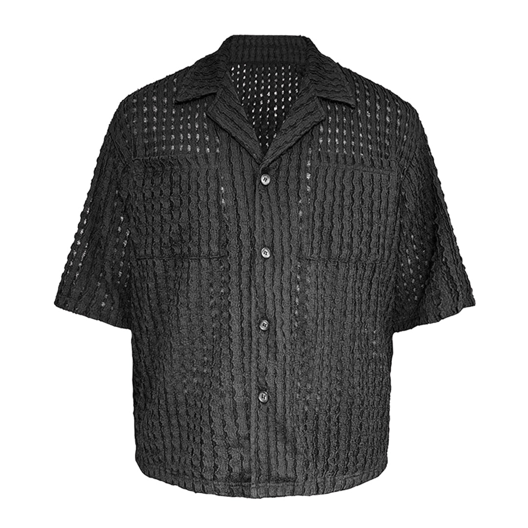 Drafted Mesh Shirt – Attere