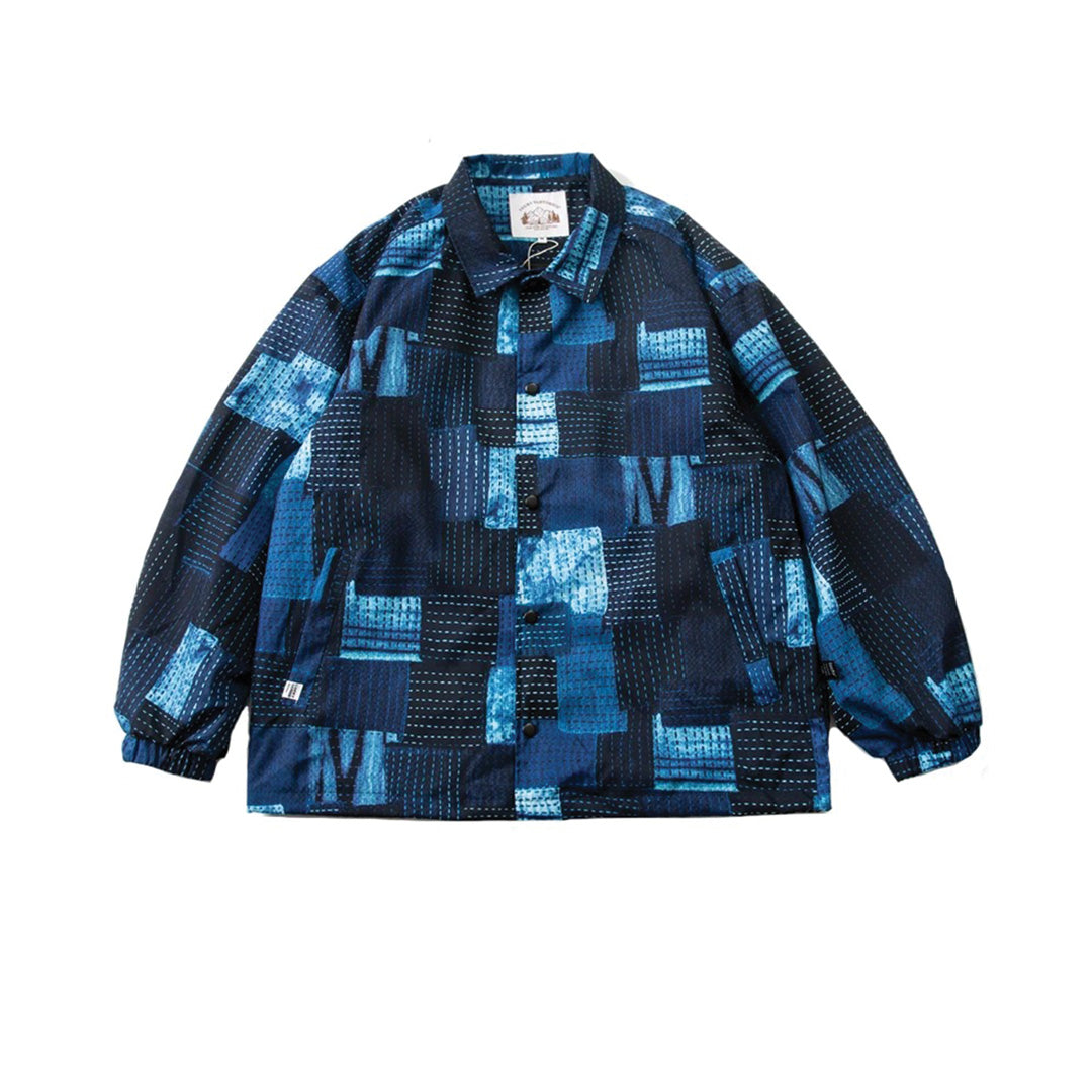 Indigo Patch Jacket – Attere