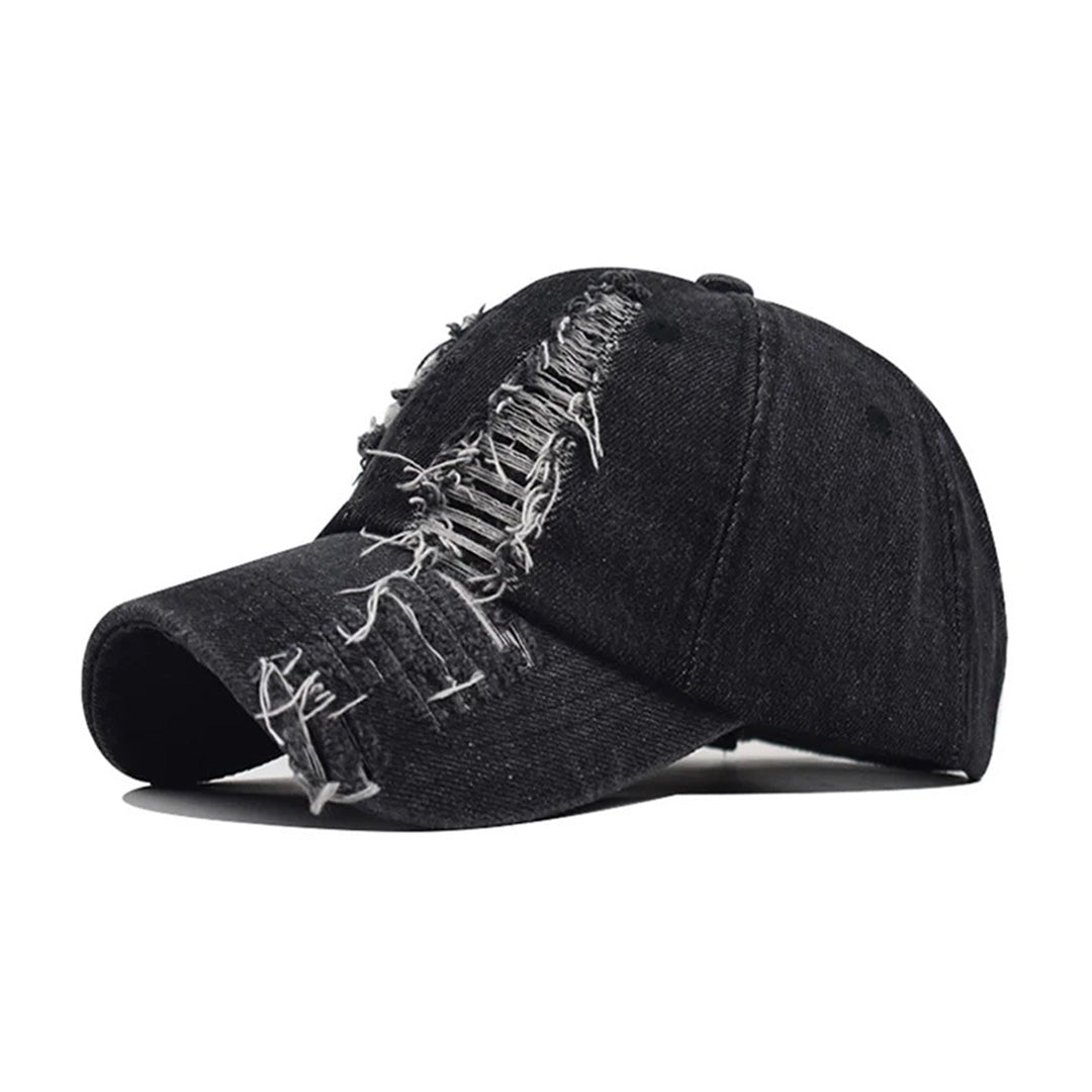 Vintage Distressed Denim Hat – Attere