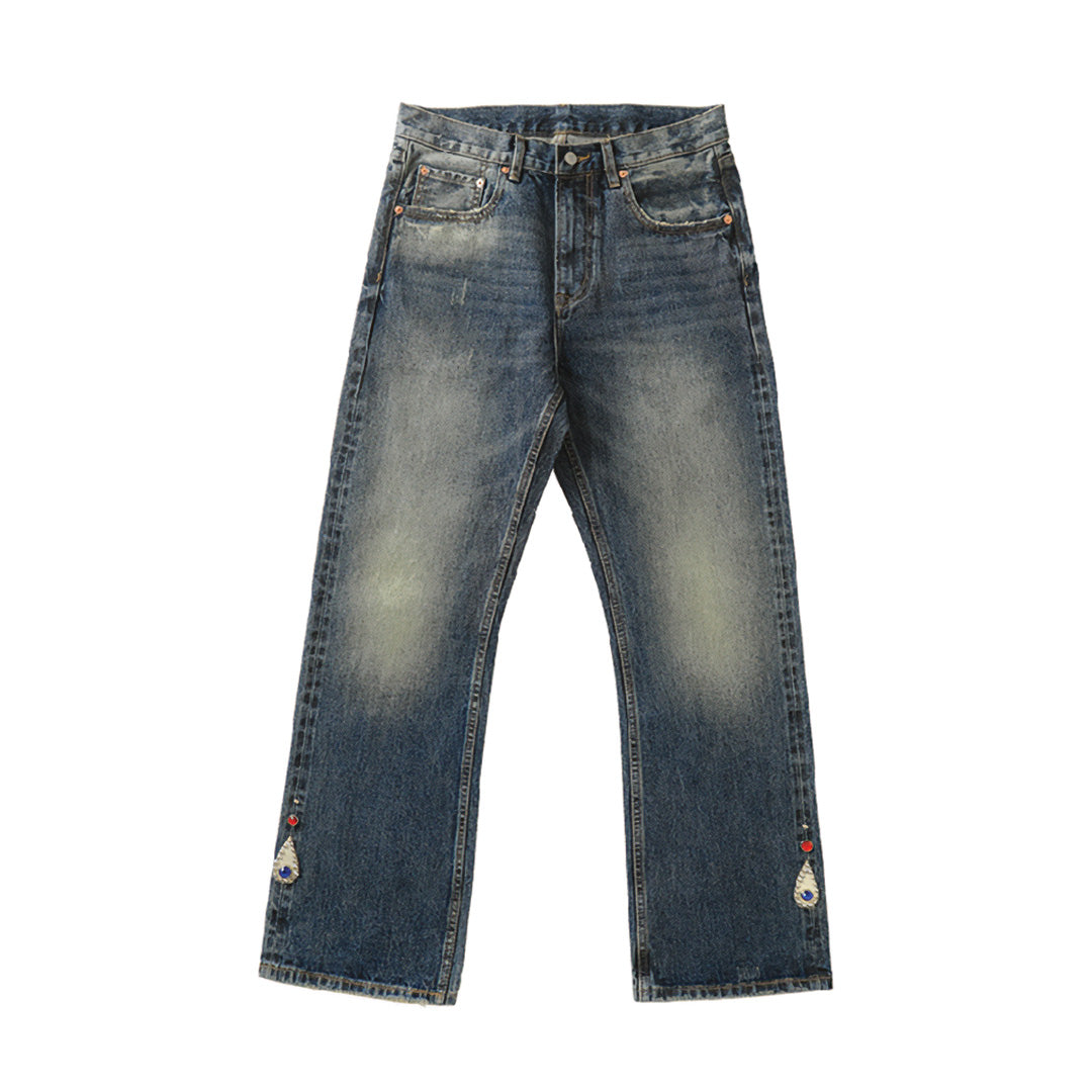 Diamond Rock Washed Selvedge Jeans – Attere